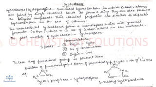 POC||B.Pharm||3 Semester||Cycloalkanes||Reactions of Cyclopropane & Cyclobutane||PCI Syllabus | PPTX