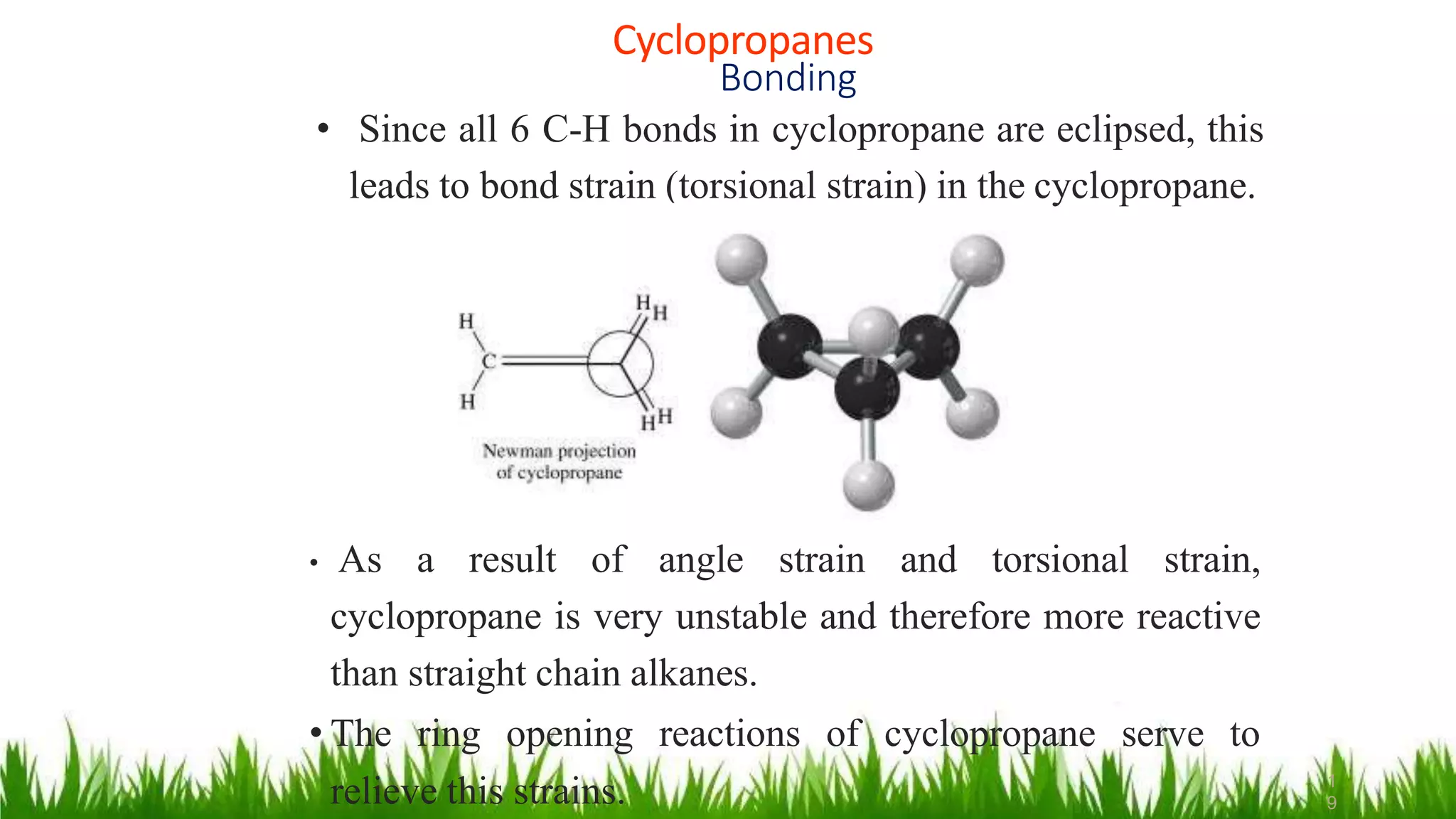 Cycloalkanes stability | PPTX