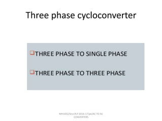 CYCLOCONVERTERS.ppt