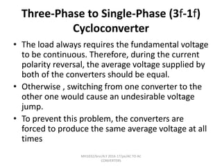 CYCLOCONVERTERS.ppt