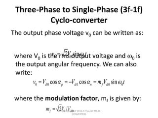 CYCLOCONVERTERS.ppt
