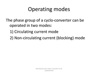 CYCLOCONVERTERS.ppt