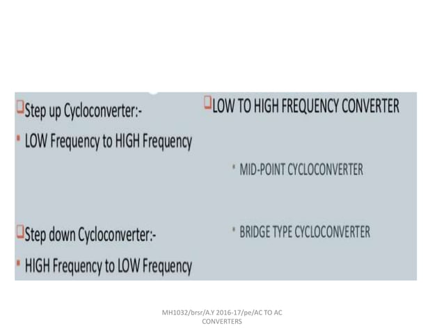 CYCLOCONVERTERS.ppt