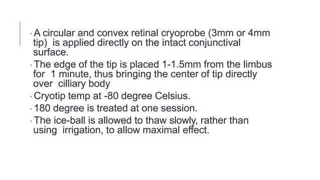 Cyclocryo | PPTX