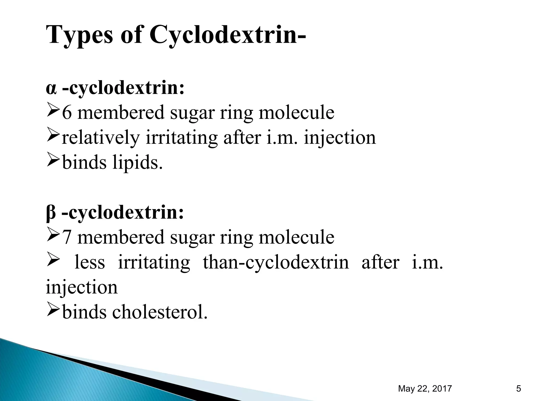 Cyclodextrin | PPT