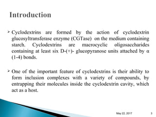 Cyclodextrin | PPT