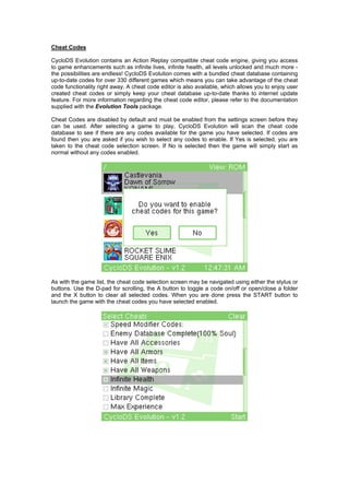 Cyclo ds evomanualv156 | PDF