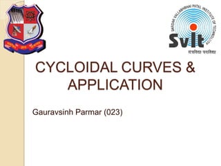 Cycloidal curves | PPTX