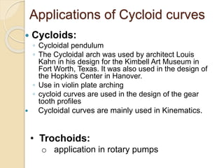 Cycloidal curves | PPTX