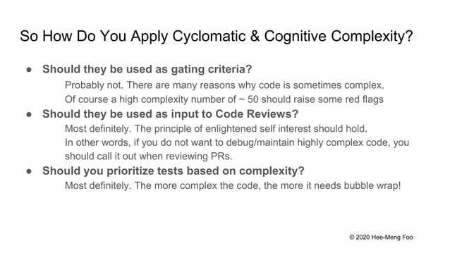 Cyclomatic and cognitive complexity | PPTX | Computing | Technology ...