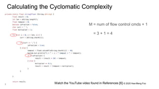 Cyclomatic and cognitive complexity | PPTX | Computing | Technology & Computing