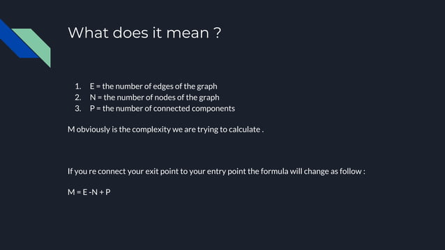 Cyclomatic complexity | PPTX