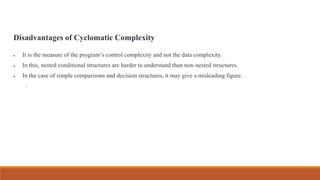 How to calculte Cyclomatic Complexity through various methods | PPT