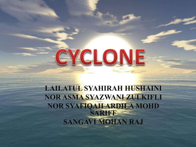 Cyclone | PPT