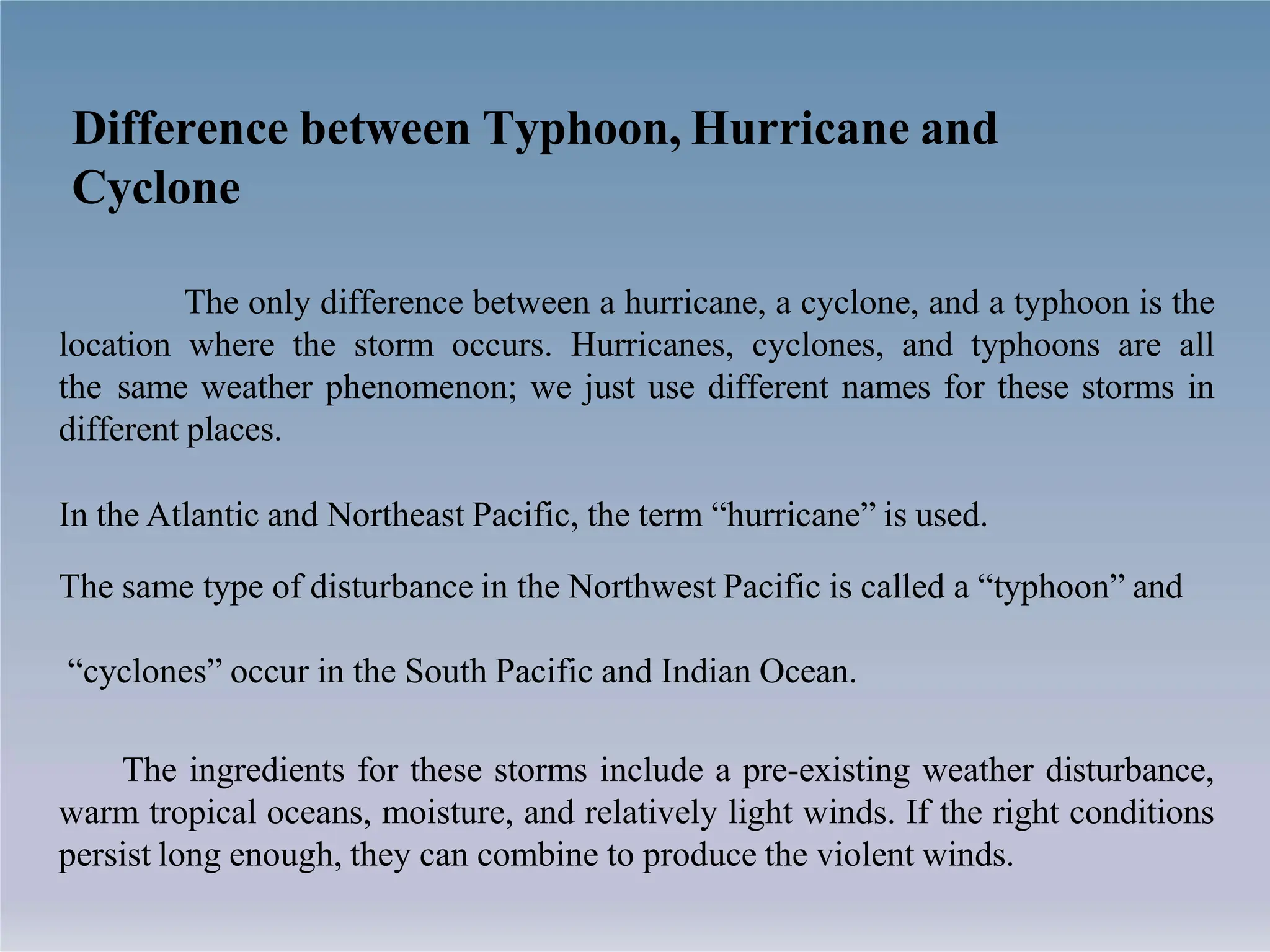 cyclone.pptx............................ | PPTX