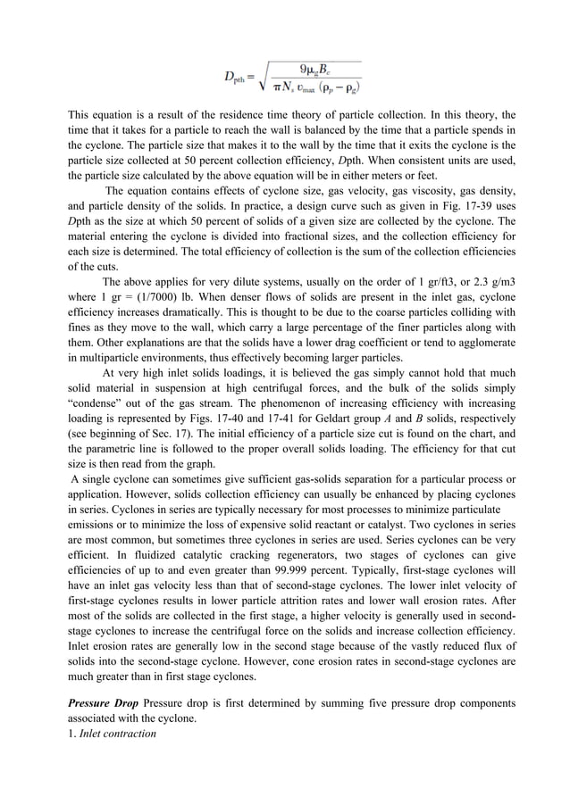 Cyclone dust-return-and-dust-handling-design-parameter | PDF