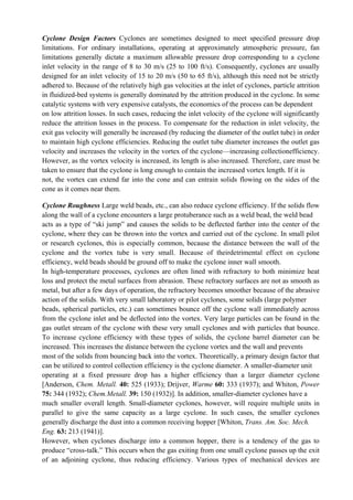 Cyclone dust-return-and-dust-handling-design-parameter | PDF