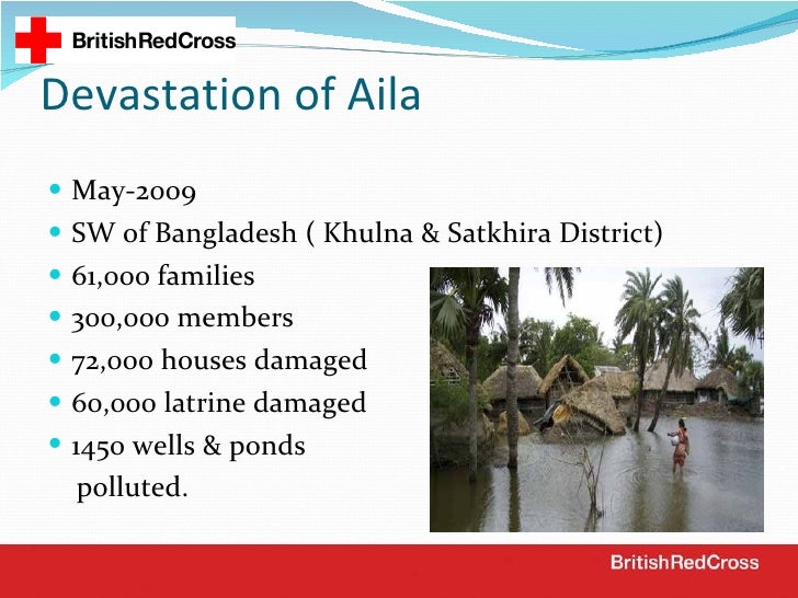 Cyclone aila recovery programme british red cross