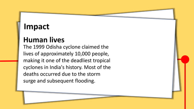 Cyclone Case Study Odisha 1999 Super Cyclone in India. | PPTX | Weather ...