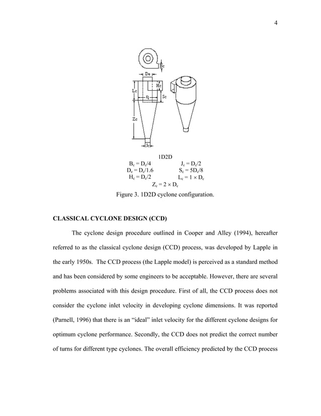 Cyclone design | PDF