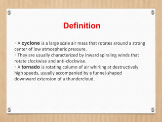 Cyclone disaster management | PPTX