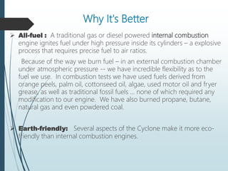 Seminar on Cyclone engine ppt | PPTX