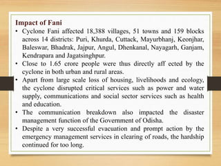 Cyclone Fani Disaster Management – Odisha 2019.pptx