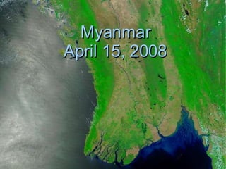 Cyclone Nargis-Myanmar | ODP | Weather | Science