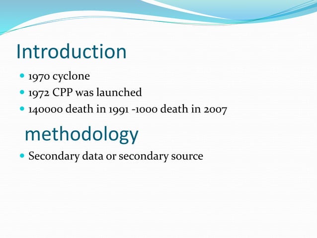 Cyclone preparedness program development in bangladesh(comparison of ...