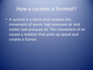 Cyclones!!!! | PPTX | Weather | Science