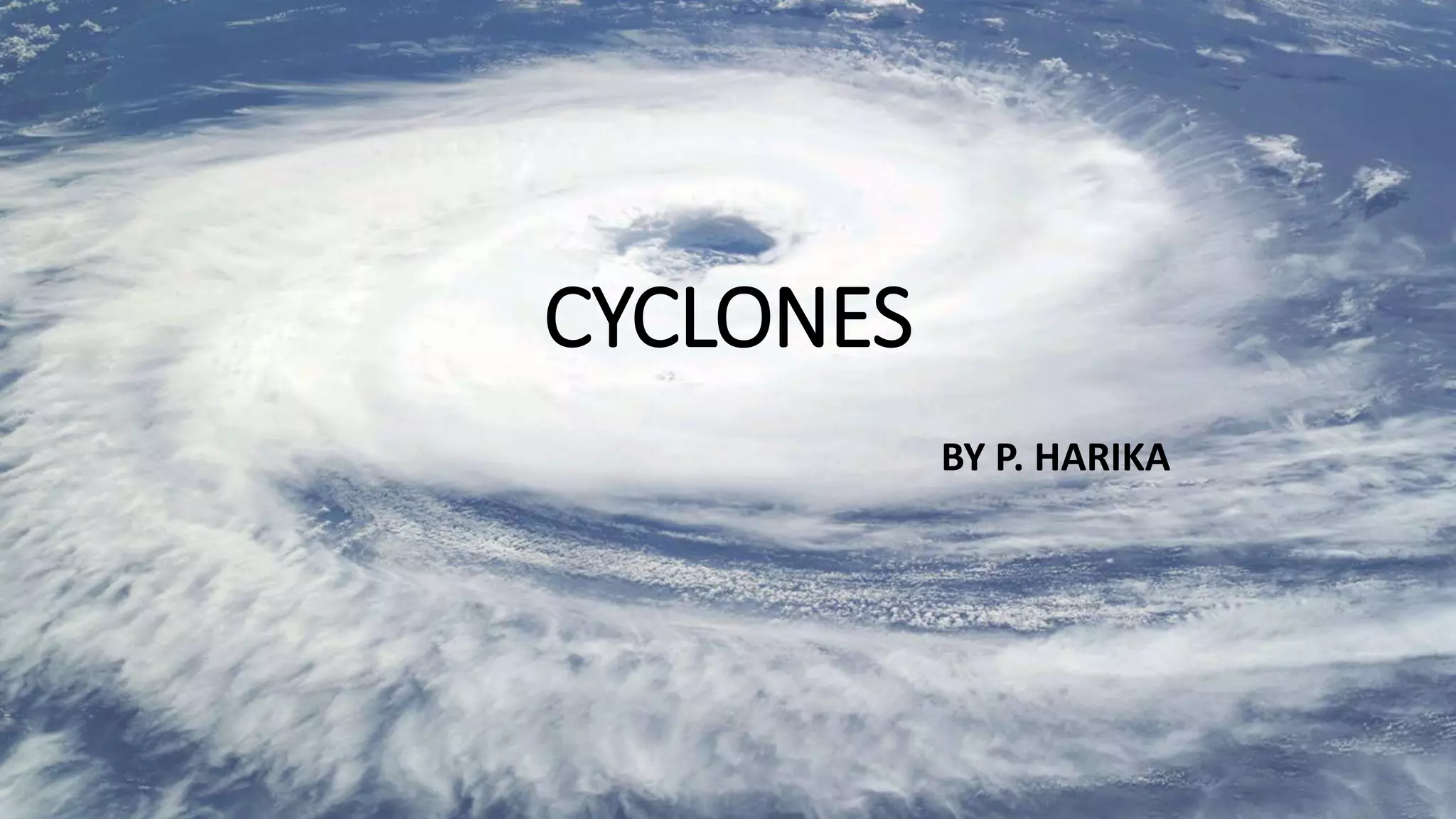 Cyclones | PPT