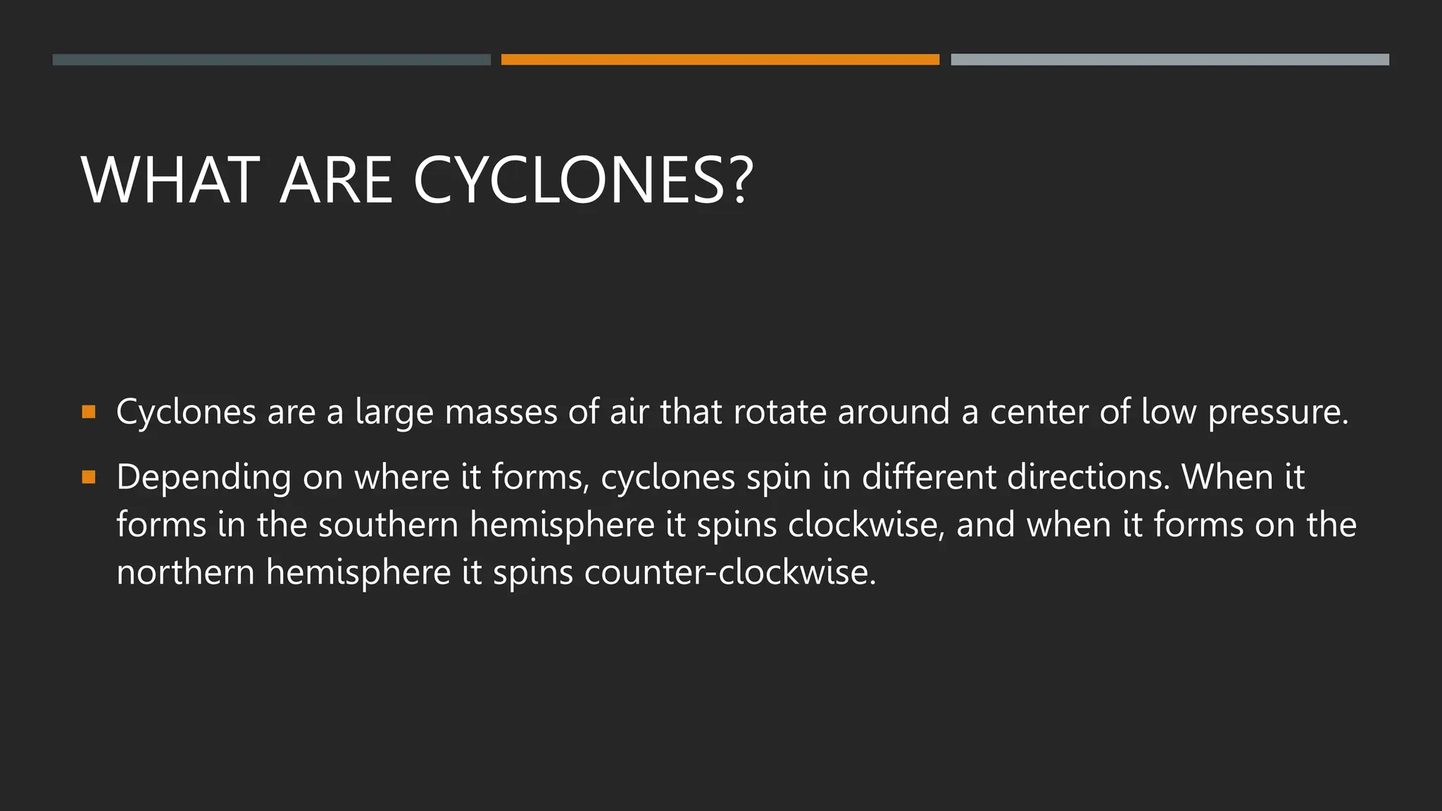 Danger and risk reduction: Cyclones, typhoons, and hurricanes | PPTX
