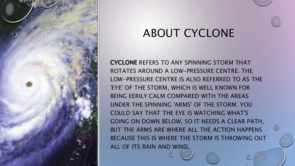 Cyclones
