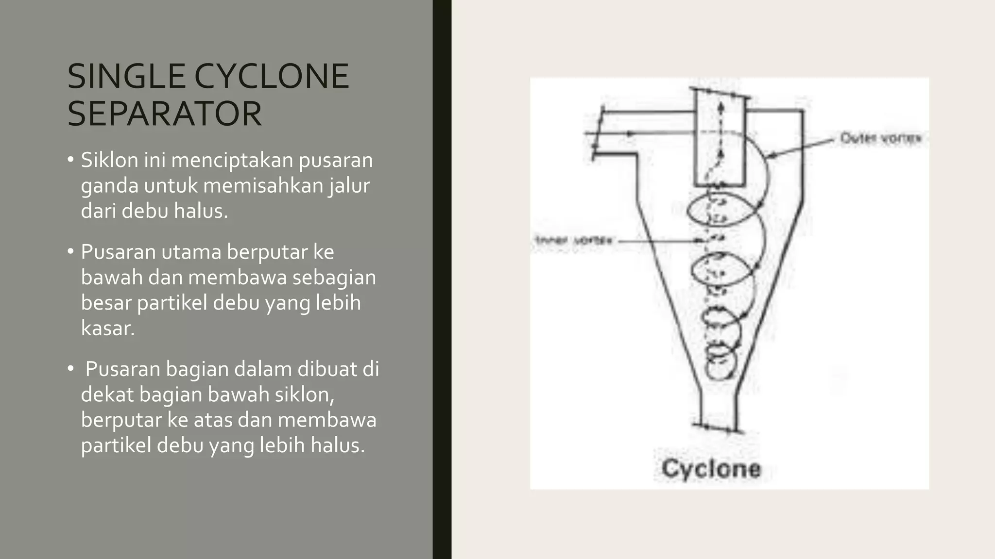 Cyclone scrubber muhammad farhan r latupono - 181420023 indo | PPTX