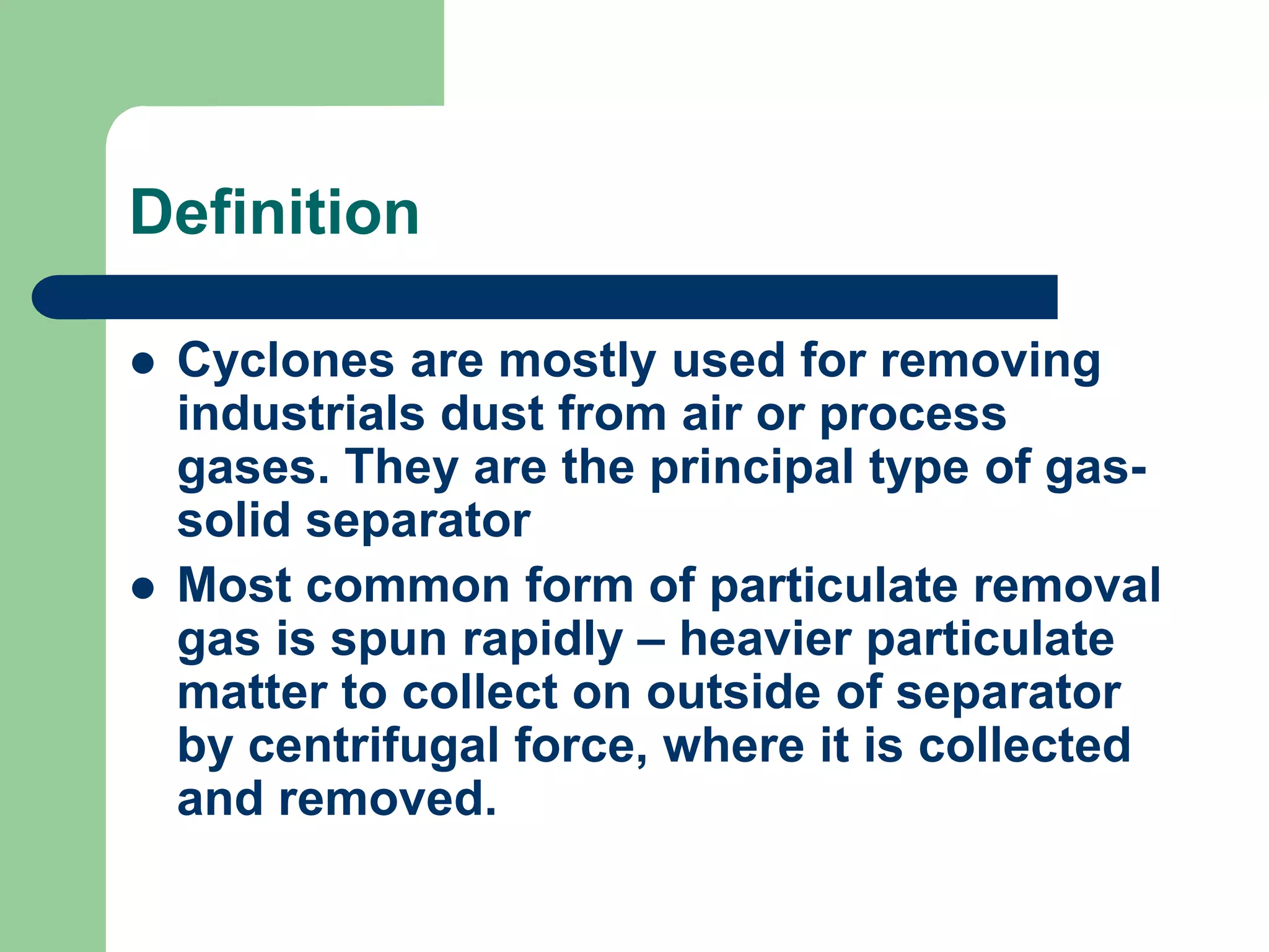 Cyclone separator | PPT