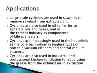 Cyclone separator | PPTX