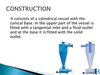 Cyclone separator | PPTX