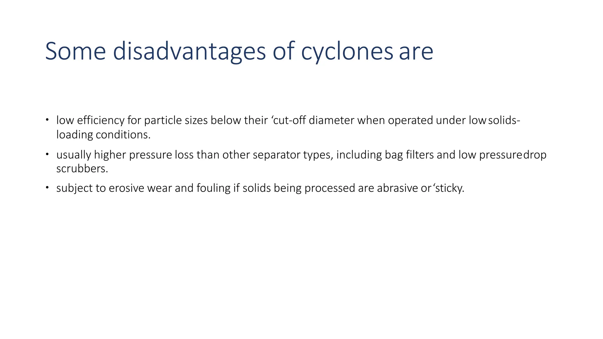 cyclone separator, procedures and operations | PPTX