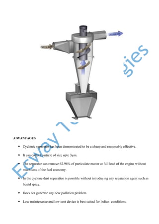 Cyclone seperator | DOCX