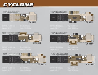 Cyclone toy hauler_2011 | PDF | Home Appliances | Home & Garden