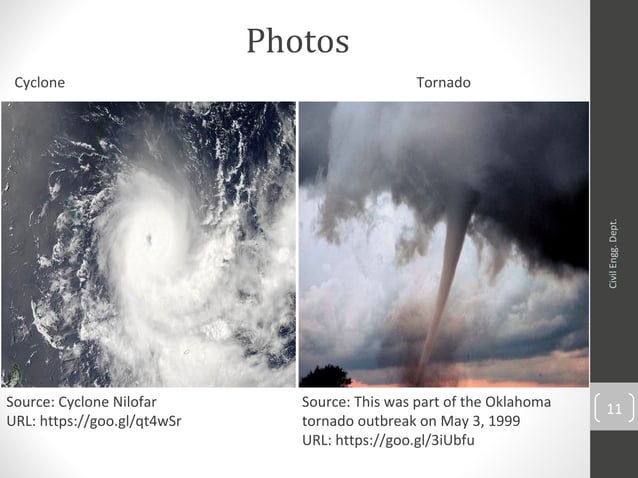 Cyclone vs Tornado | PPT