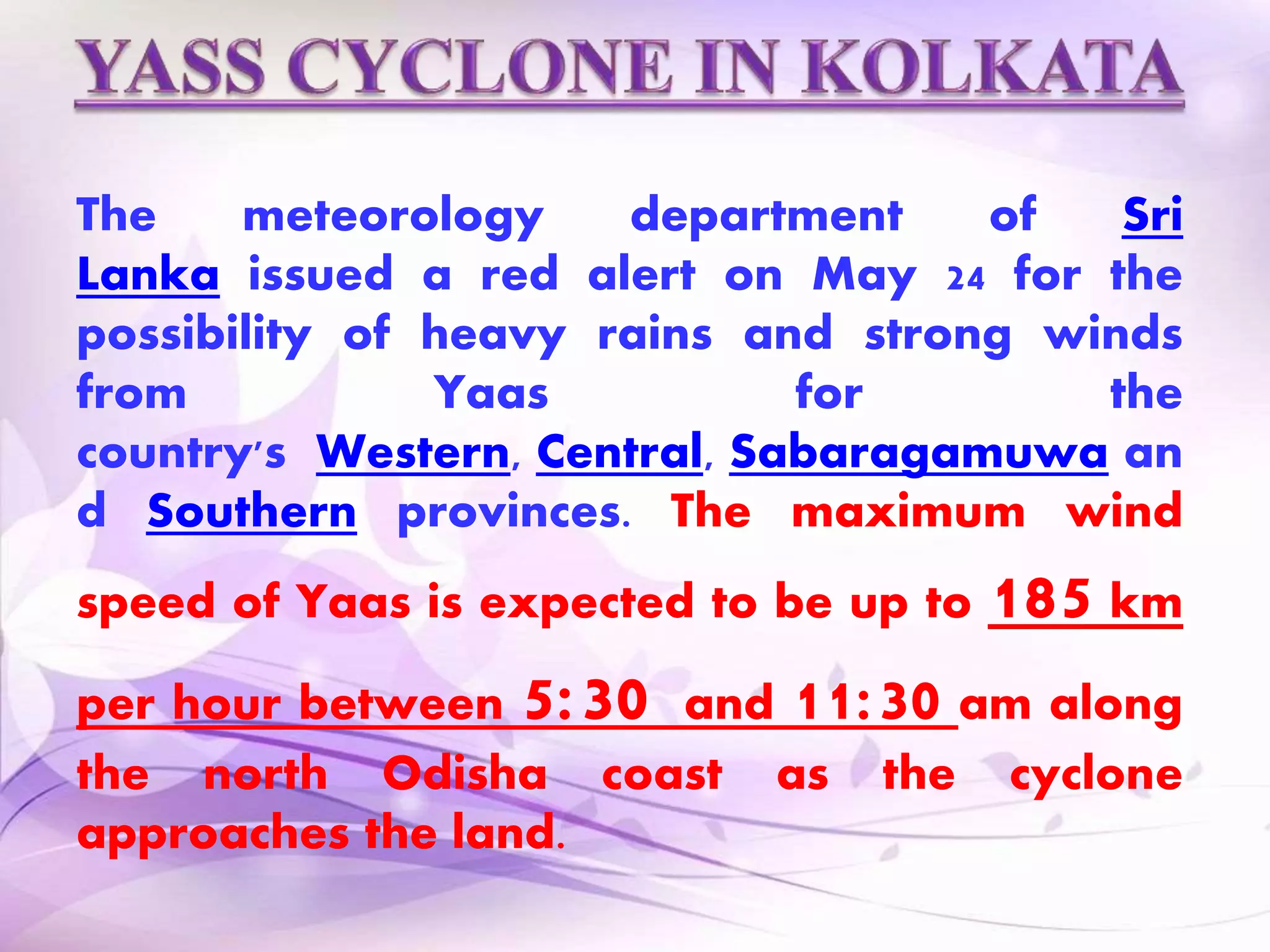 Cyclone yaas | PPT
