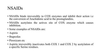 Cyclooxygenase-2 presentation | PPTX | Genetics | Science