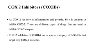 Cyclooxygenase-2 presentation | PPTX
