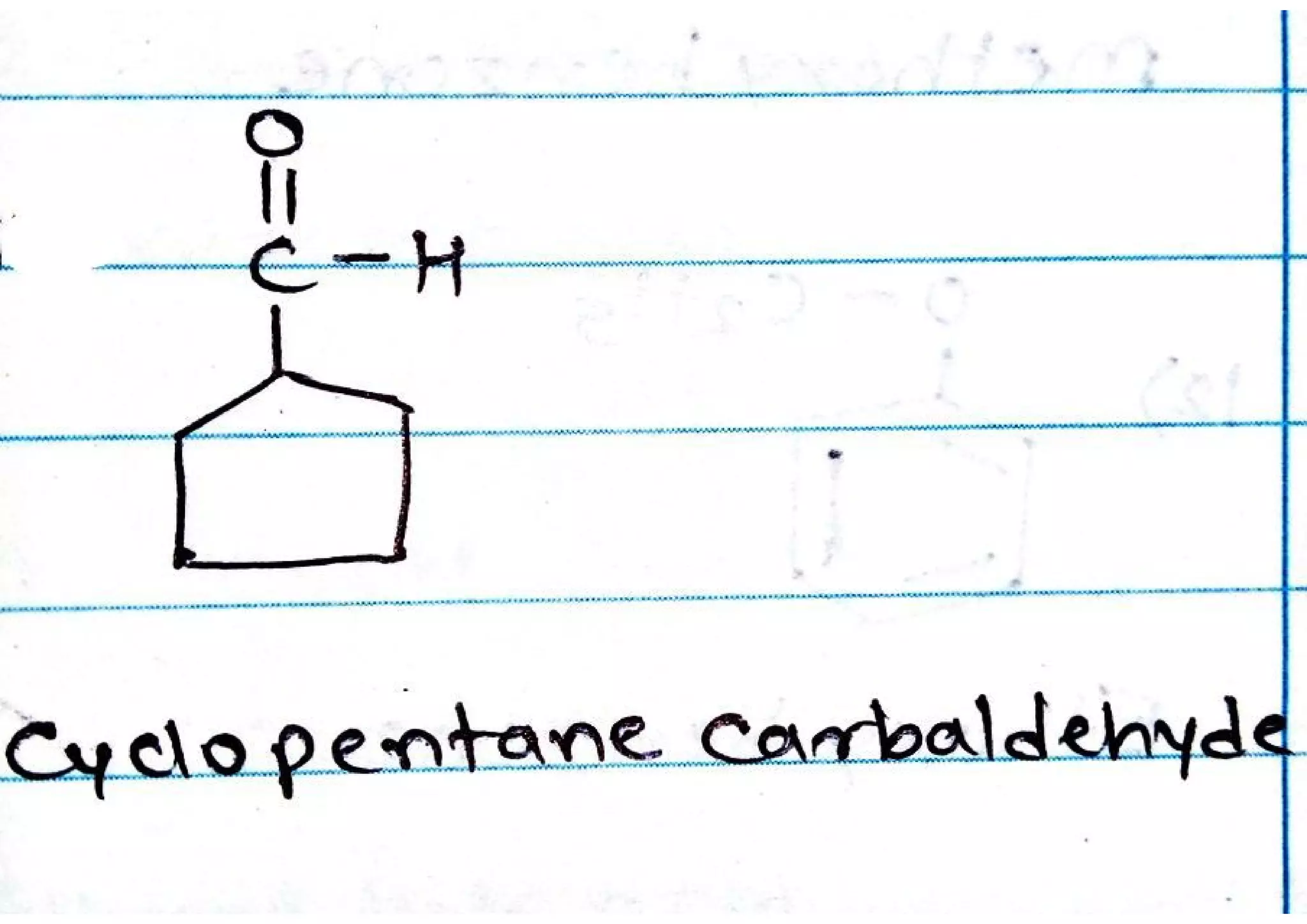 Cyclopentane carbaldehyde | PDF