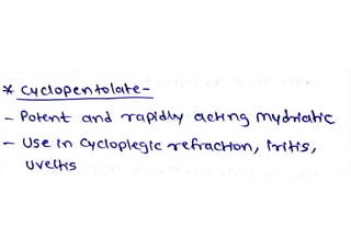 Cyclopentolate | PDF