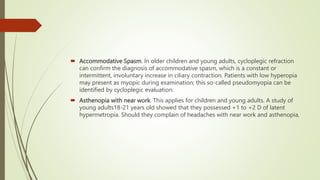 Cycloplegic refraction.pptx | Eye and Vision Conditions | Diseases and ...