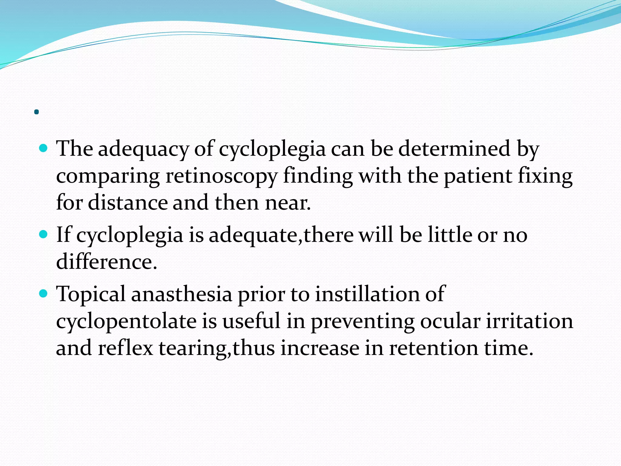 Cycloplegic refraction,spectacles and prescribing spectacles in ...