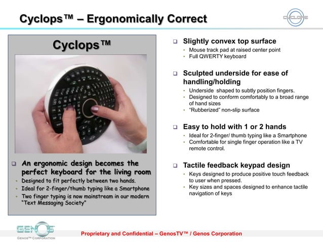 Cyclops Intro 2011 | PPTX | Computer Peripherals | Computing