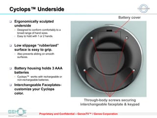 Cyclops Intro 2011 | PPTX | Computer Peripherals | Computing